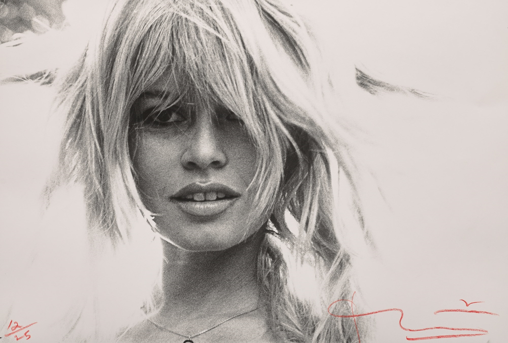 Bert Stern | Marilyn Monroe in a Fur Hat, from the Last Sitting (1962 ...