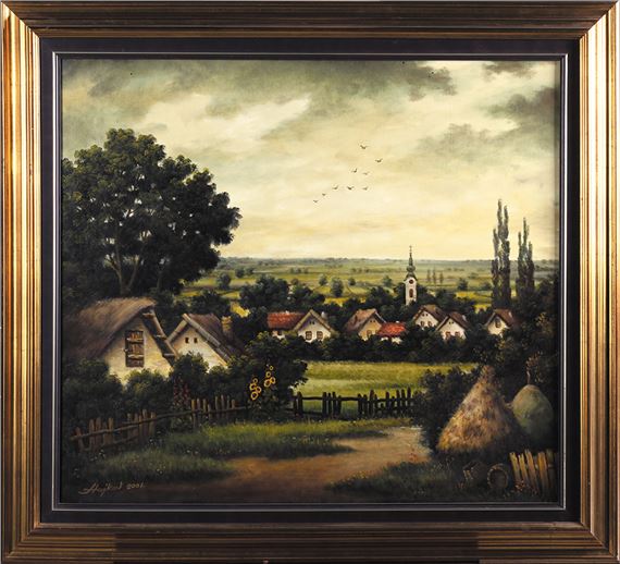 Sava Stojkov | Vojvođanski pejza (2001) | MutualArt