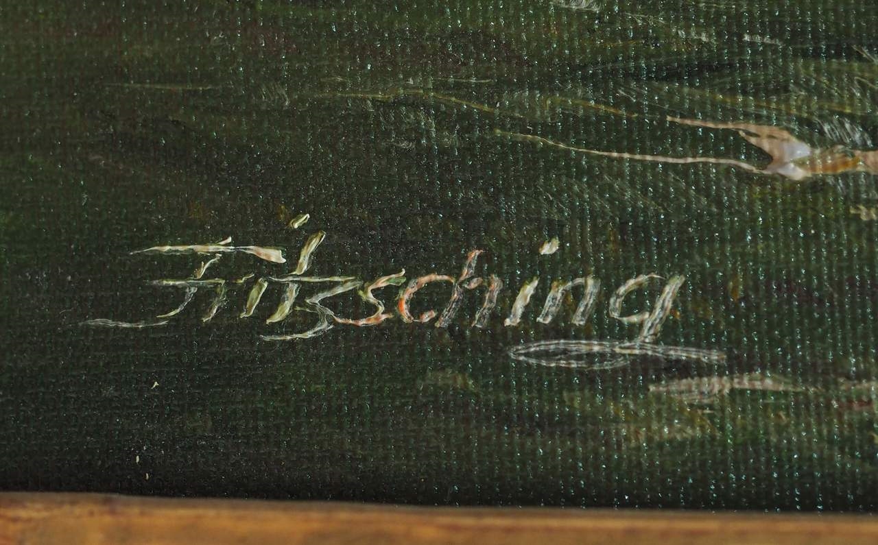 Alfred Fritzsching | 1935 Zorneding bei München. Weidevieh / Kühe vor ...