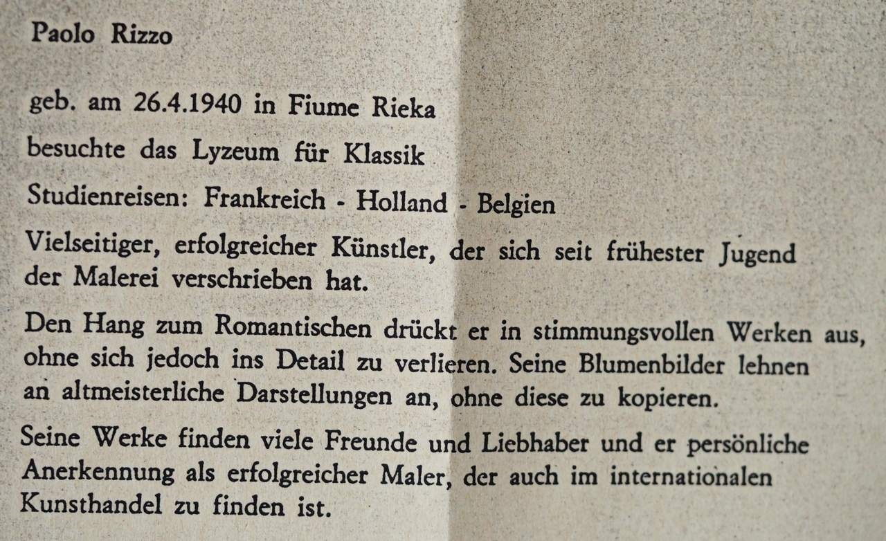 Paola Rizzo | Prachtvolles Blumenstilleben im altmeisterliche Stil ...