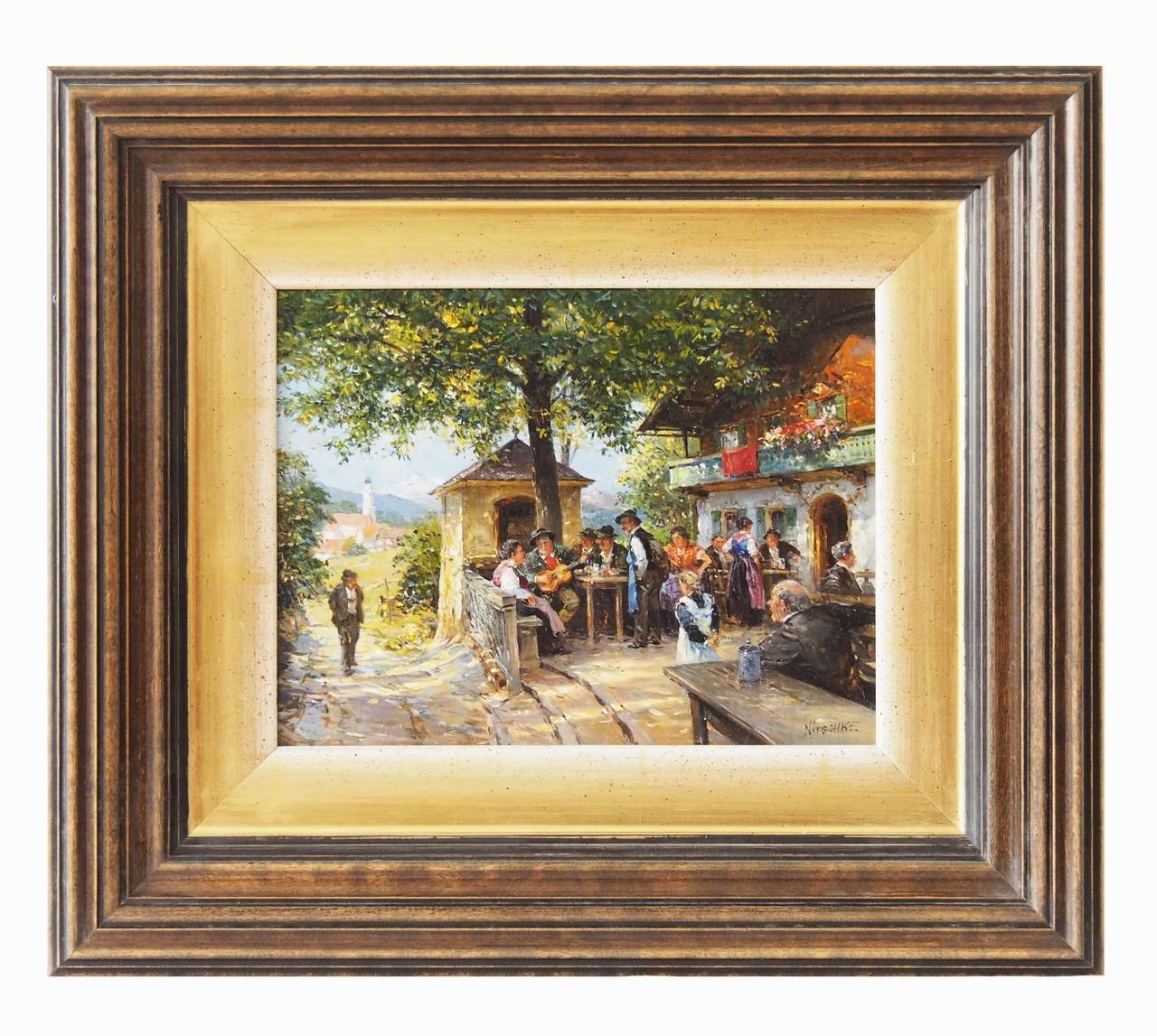 Detlev Nitschke | Im Biergarten | MutualArt