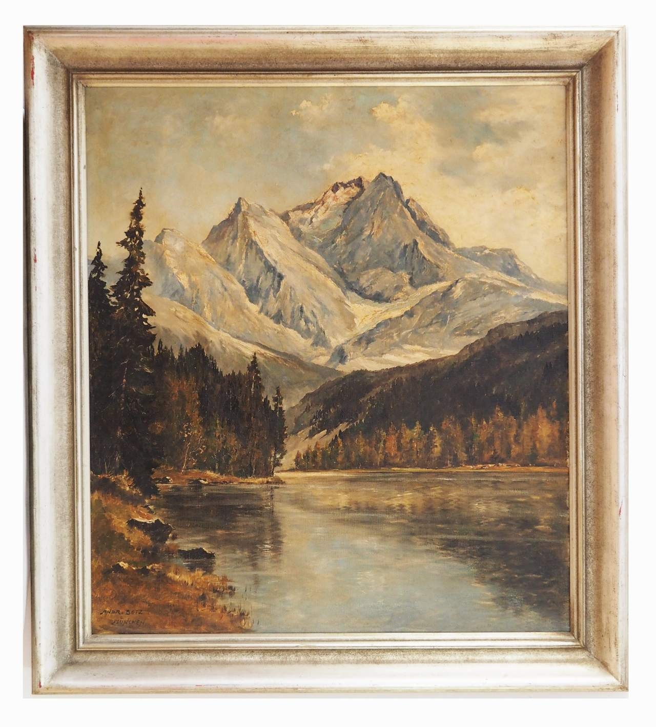 Andreas Betz | Eibsee mit Blick auf die Zugspitze | MutualArt