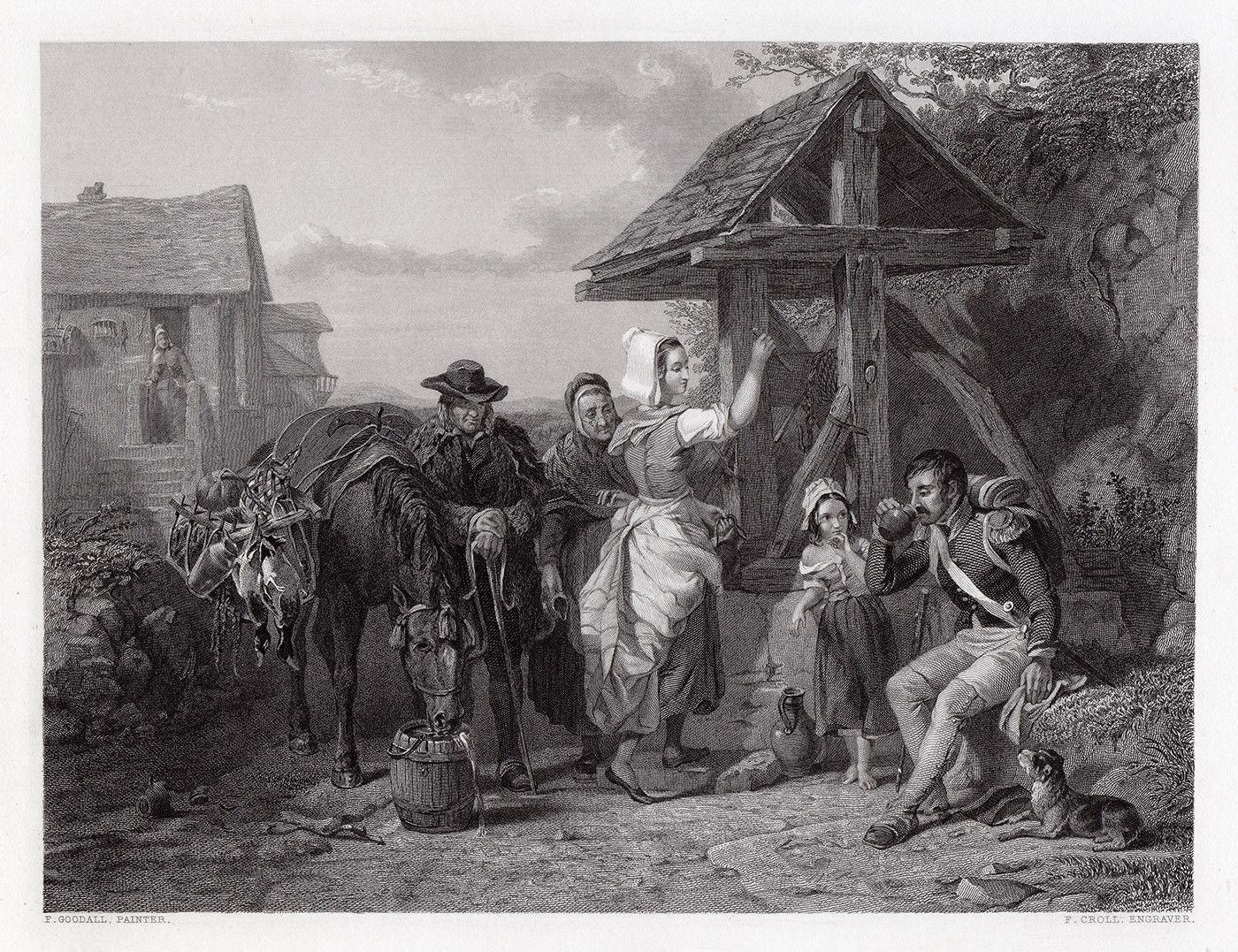 Frederick Goodall | ARAB SLAVE TRADERS (1861) | MutualArt