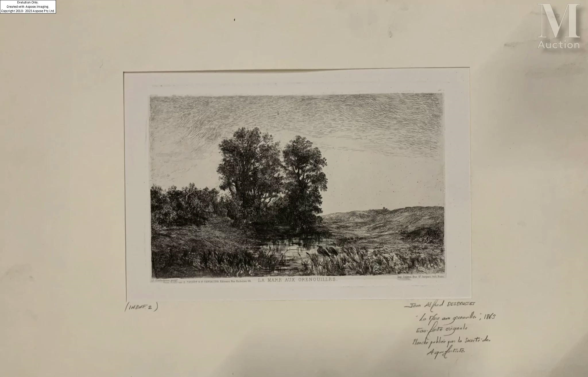 Jean Desbrosses | Gravure Desbrossier (1863) | MutualArt