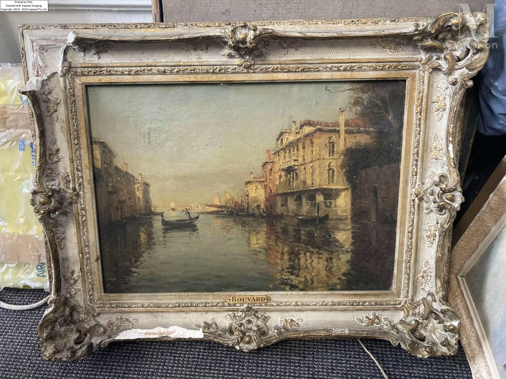 Antoine Bouvard | Vue de Venise (1870) | MutualArt