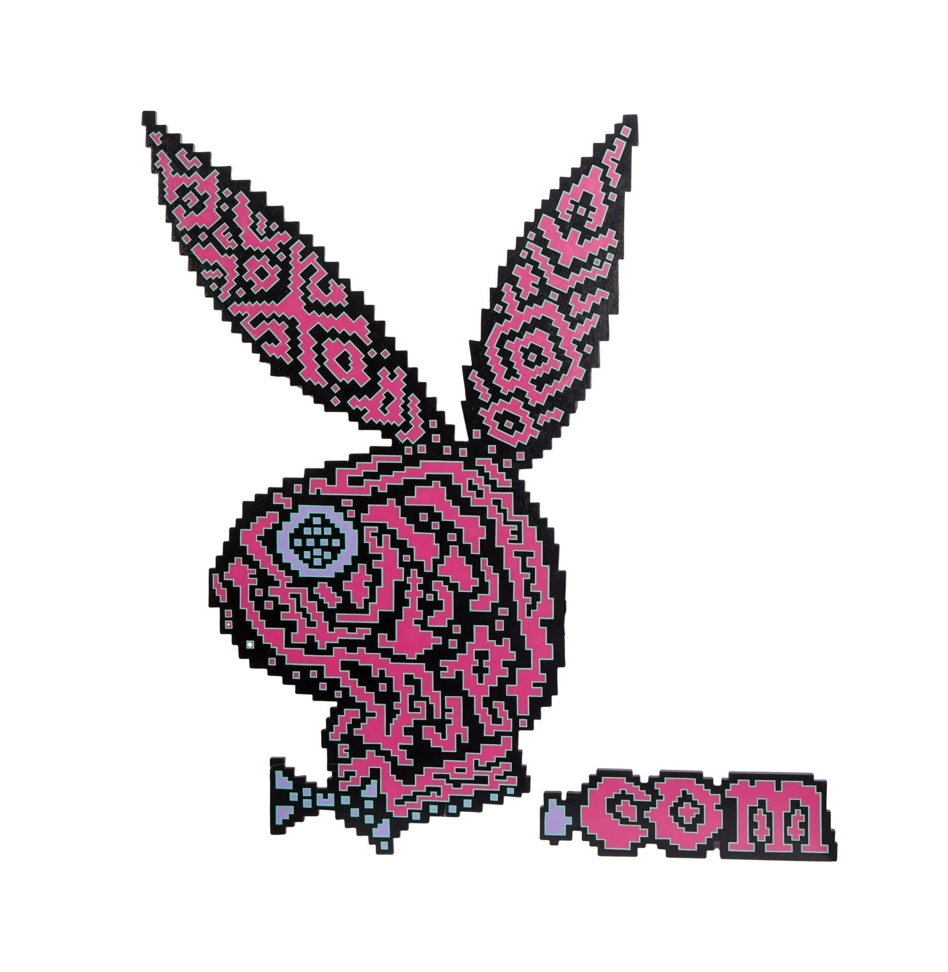 Karl Wirsum | Playboy | Karl Wirsum Playboy Rabbit Head Logo | MutualArt