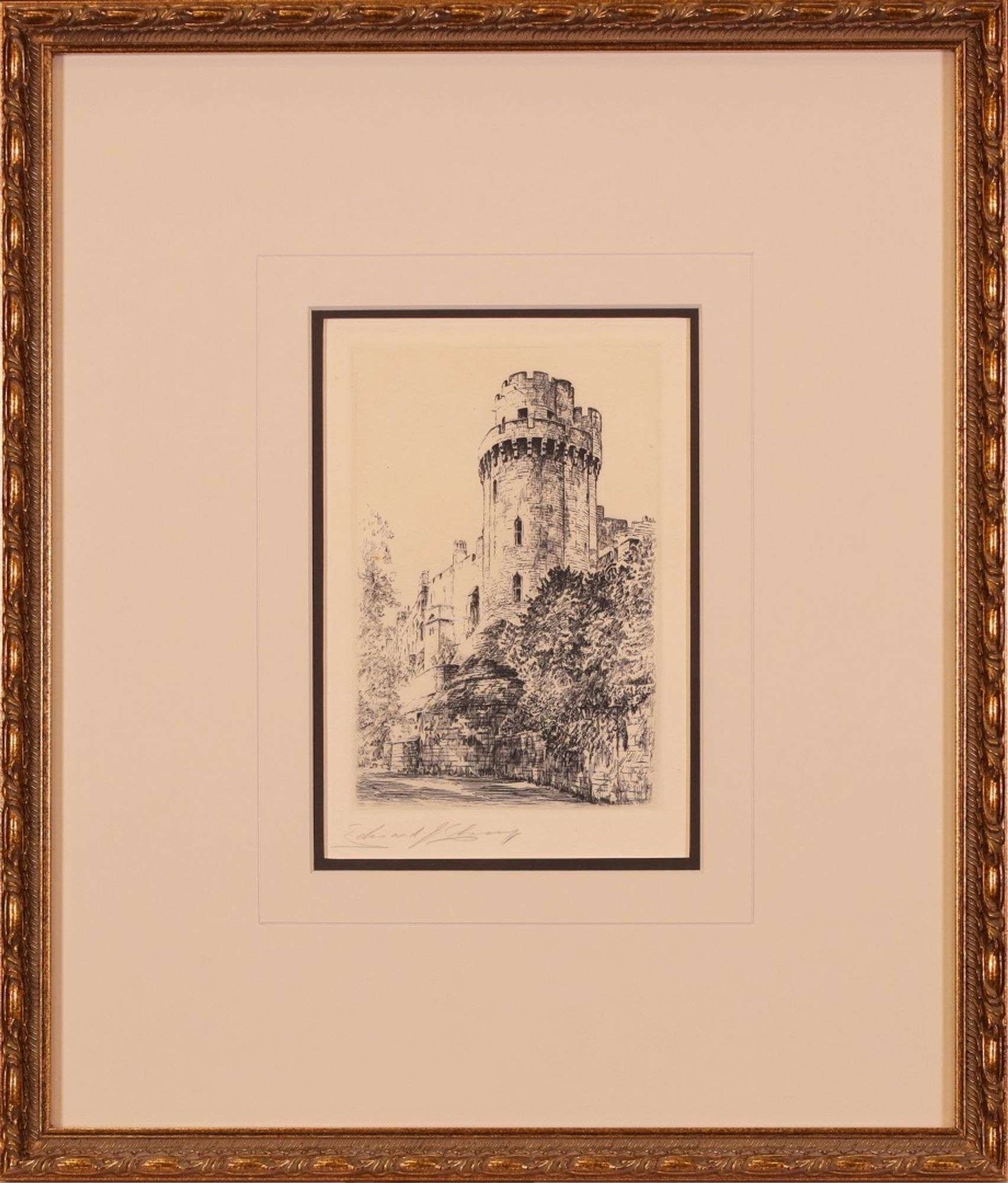 Edward J. Cherry | Caesar's Tower, Warwick Castle | MutualArt
