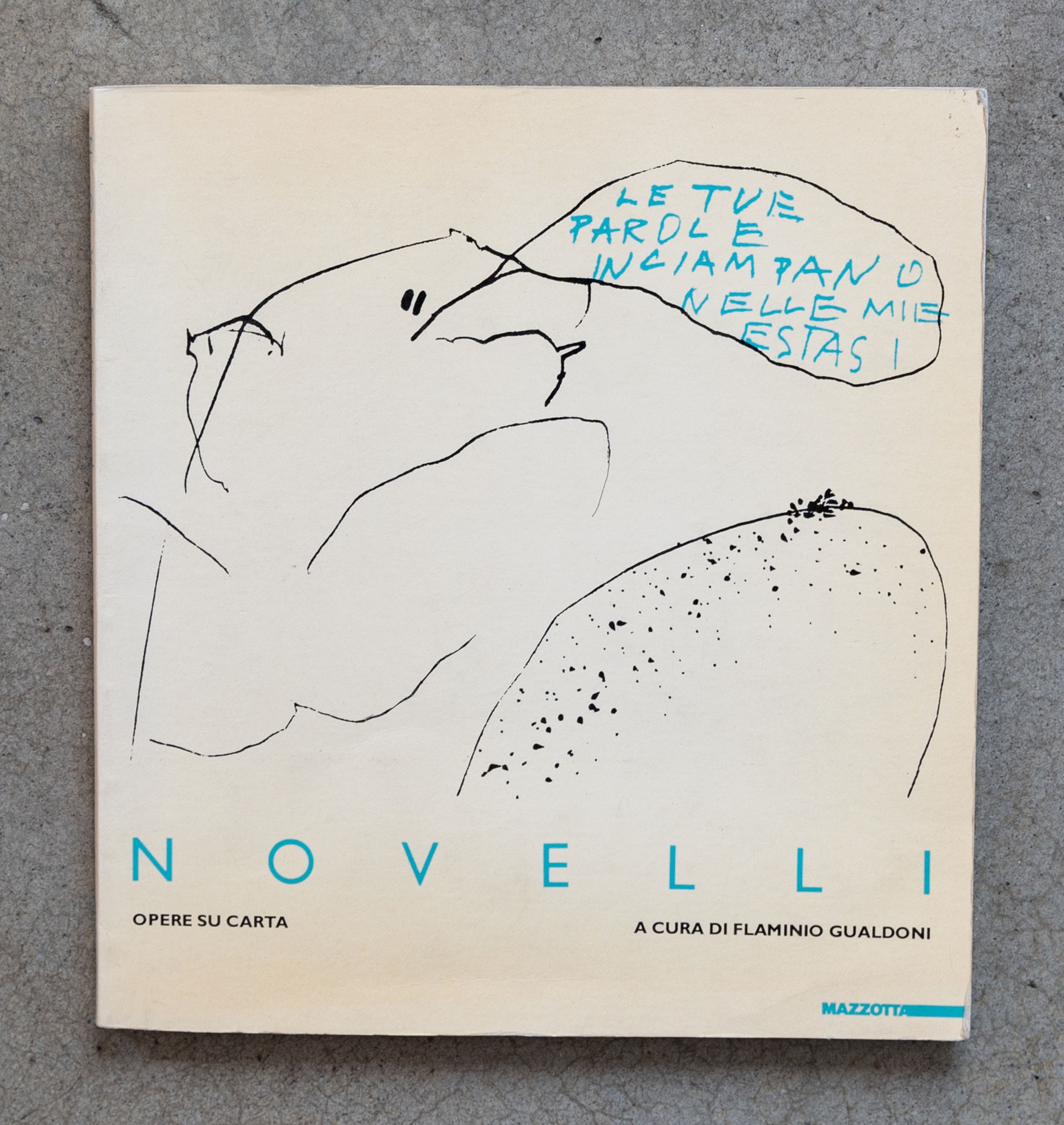 Gastone Novelli | Opere su carta (1983) | MutualArt