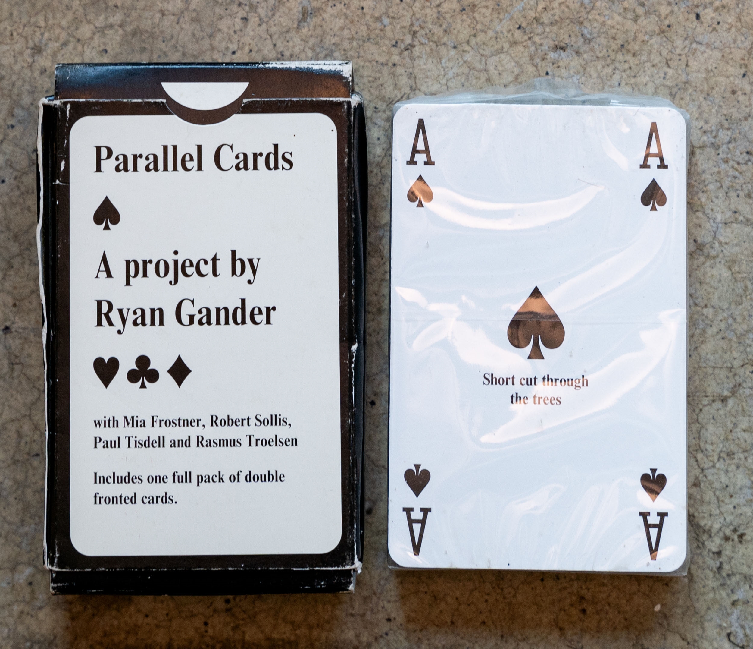 Ryan Gander | Parallel Cards - Short cut through the trees (2007 ...