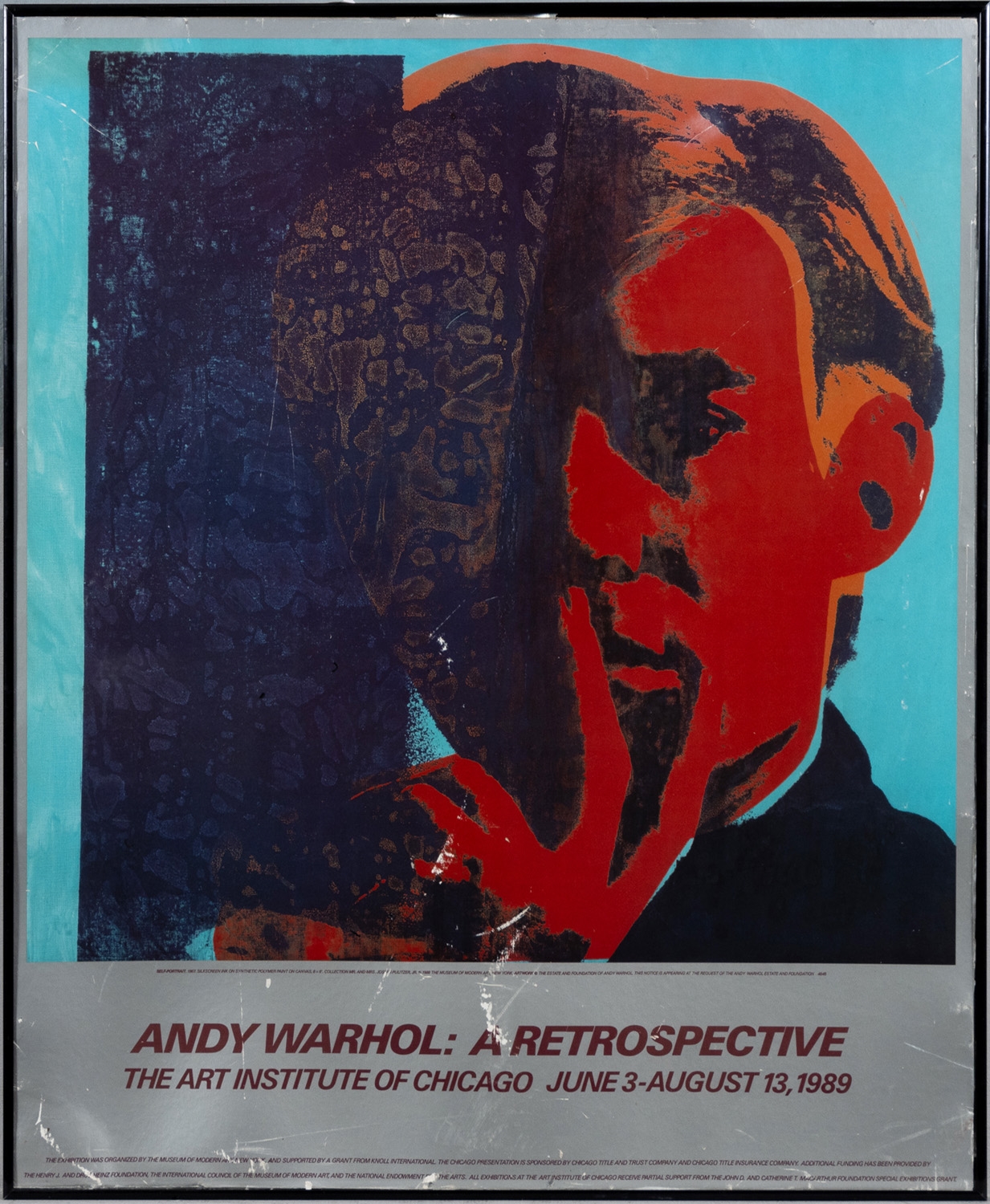 Andy Warhol | Retrospective Exhibition' Poster | MutualArt