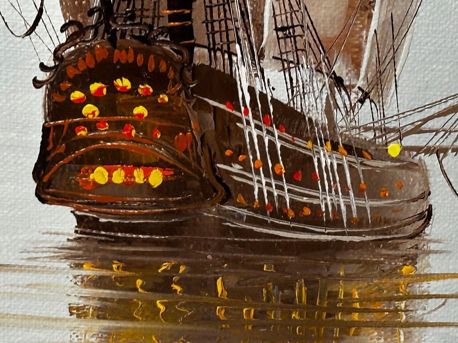 Danny Garcia | PAIR OF MARINE GALLEON SHIPS PAINTING | MutualArt