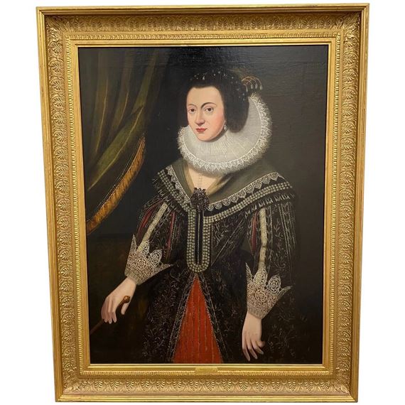 Godfrey Kneller | PORTRAIT OF ELIZABETH STUART OIL PAINTING (17th ...