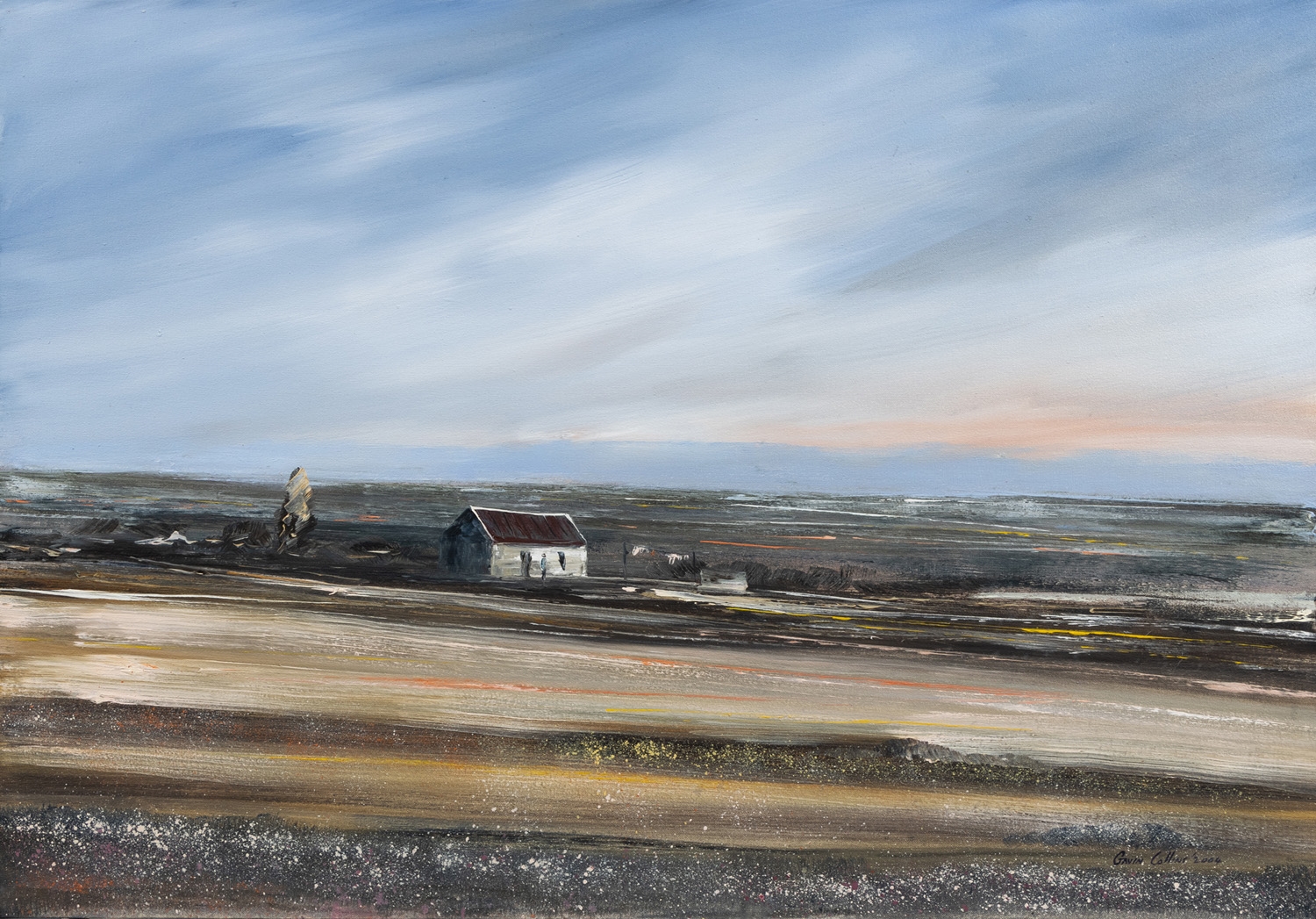 Gavin Collins | cottage in landscape | MutualArt