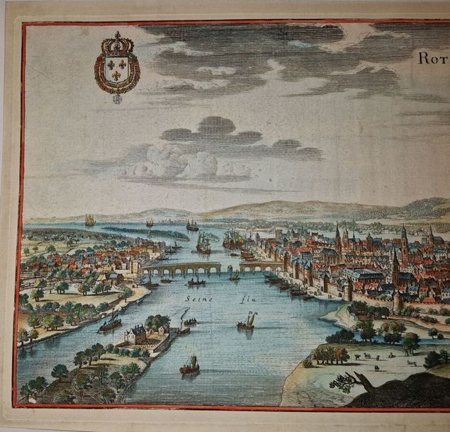 Matthäus Merian the Elder | Color engraving on laid paper | MutualArt