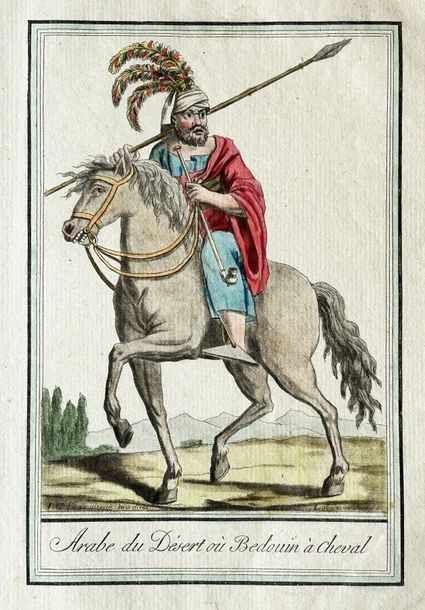 Jacques Grasset de Saint-Sauveur | ARABES DU DESERT or BEDOUIN on ...