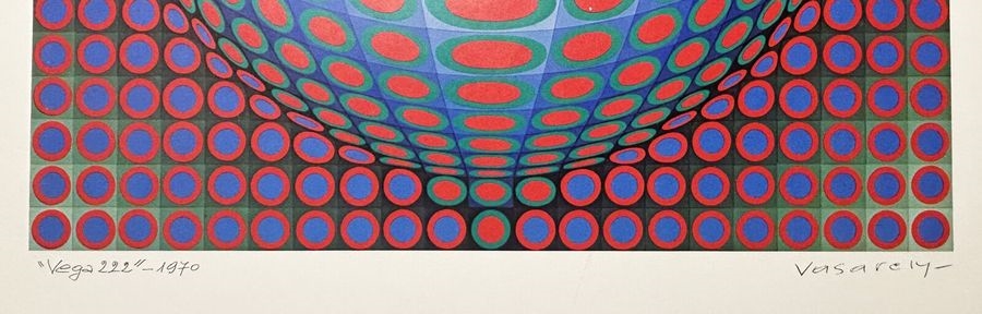 Victor Vasarely | Vega 222 (1970) | MutualArt