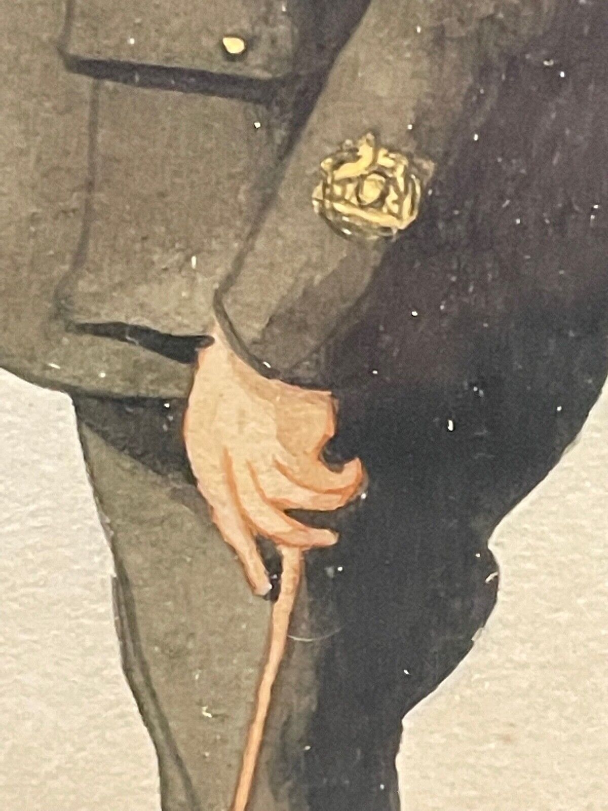 Alfred Bugby | WW1 MILITARY SERGEANT MAJOR WATERCOLOUR PAINTING (Early ...