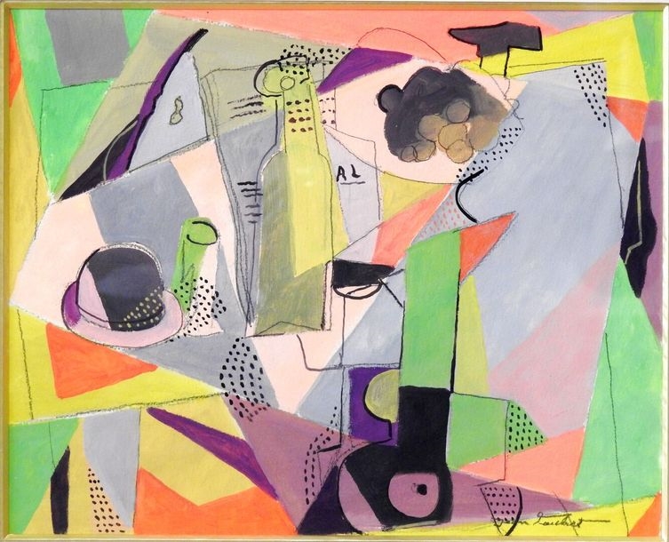 Jean Faubert | Still life with bowler hat | MutualArt