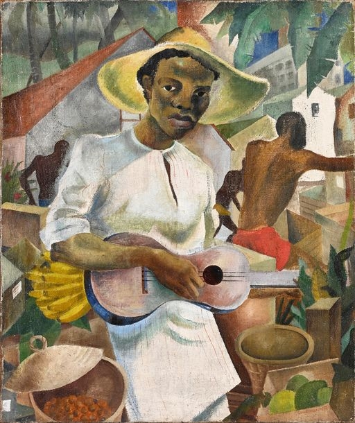 Caribbean School, 20th Century | The Young Creole Guitarist, 1935 (1935 ...