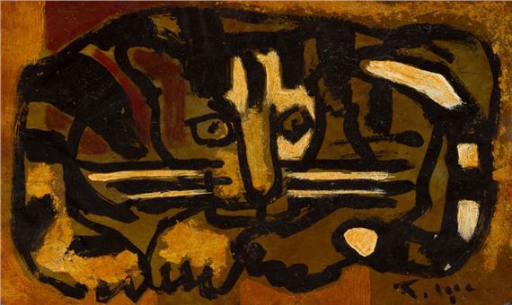 Pham Luc | The cat (1977) | MutualArt