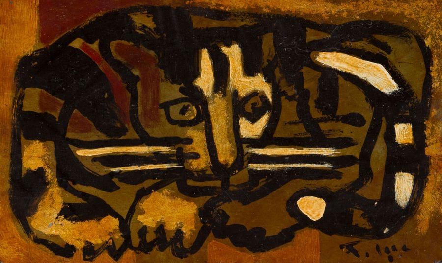 Pham Luc | The cat (1977) | MutualArt