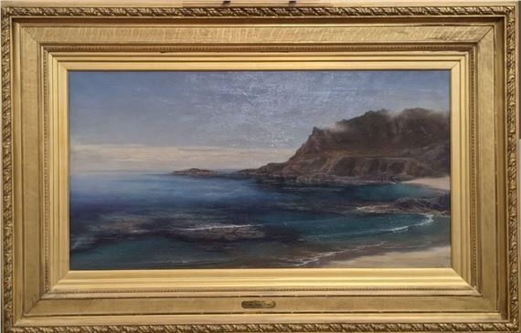 Walter James Shaw | A welcoming and peaceful rocky shoreline landscape ...