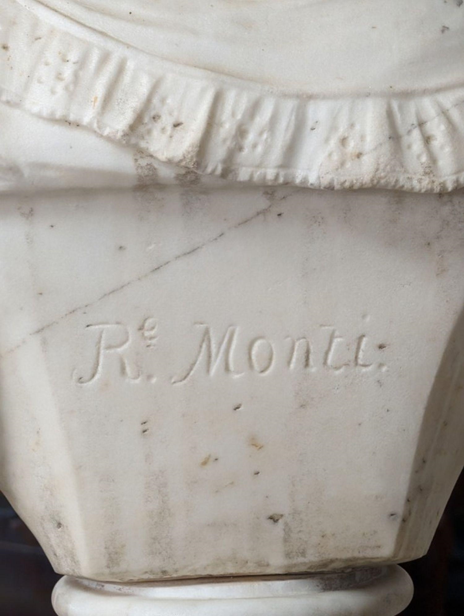 Raffaello Monti | Raphaelle Monti Maiden Bust Sculpture 25.5 | MutualArt