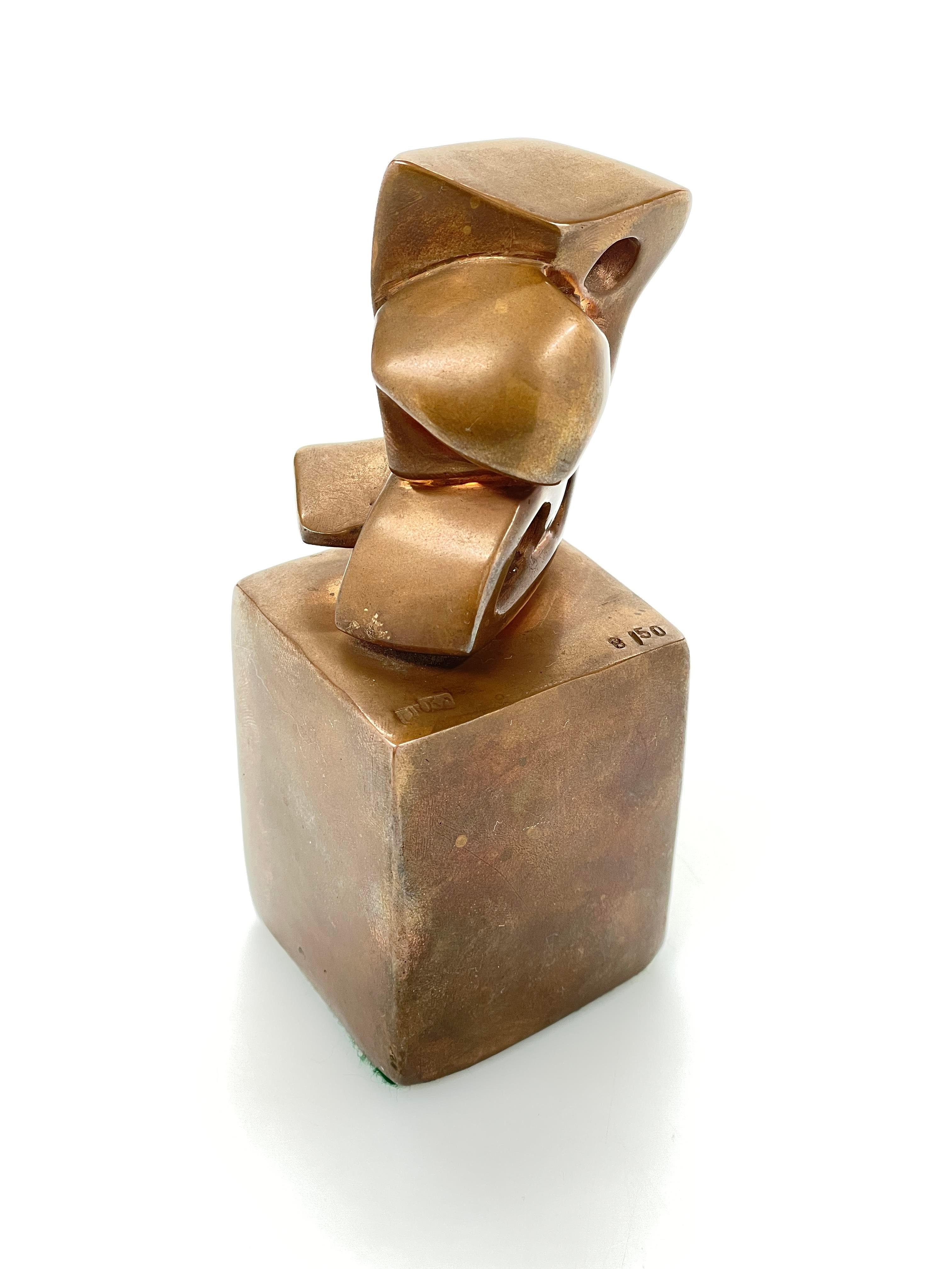 Parviz Tanavoli | Parviz Tanavoli (Born 1937) Heech Bronze Sculpture ...