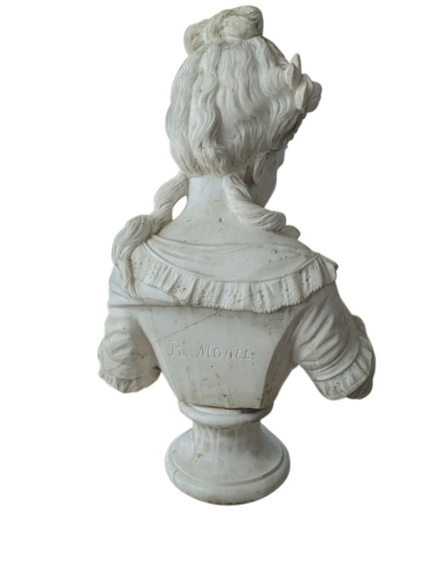 Raffaello Monti | Raphaelle Monti Maiden Bust Sculpture 25.5 | MutualArt
