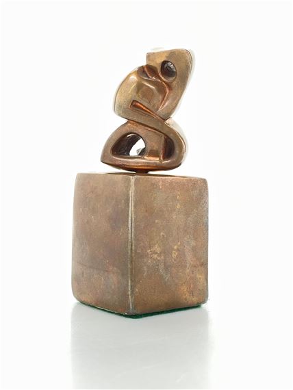 Parviz Tanavoli | Pink Heech (1970) | MutualArt