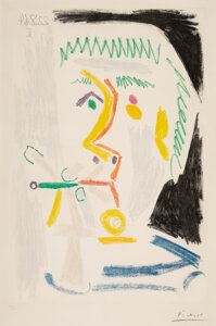 Pablo Picasso | Fumeur à la cigarette (1964) | MutualArt