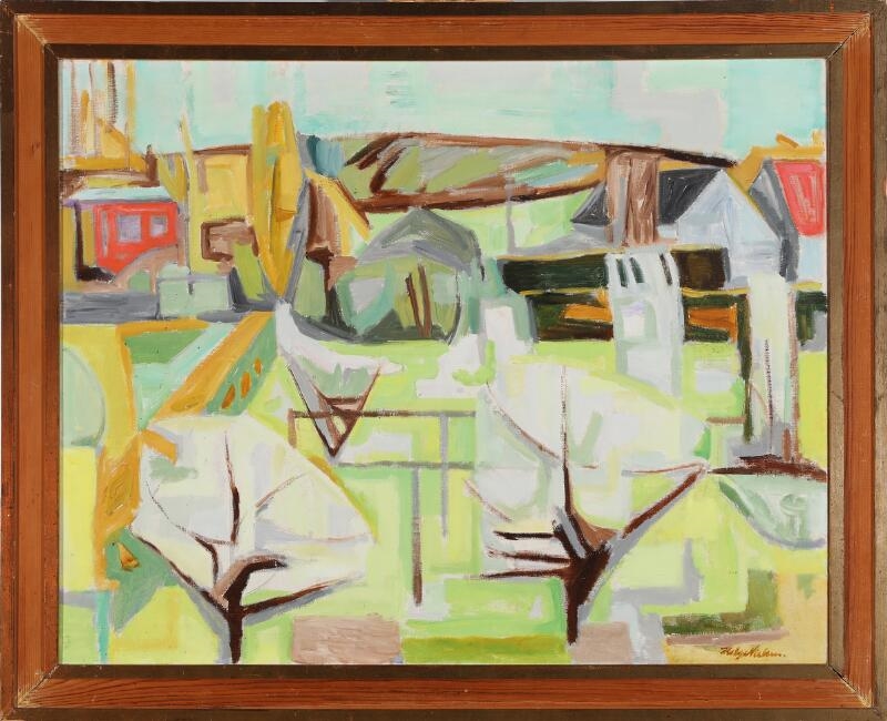 Helge Nielsen | Haven i maj (1970) | MutualArt