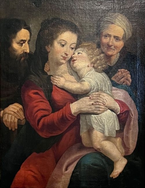 Peter Paul Rubens | Die heilige Familie mit der heiligen Anna | MutualArt