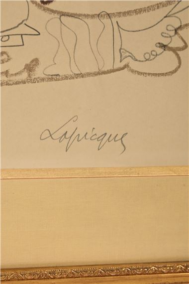Charles Lapicque | Composition aux visages | MutualArt