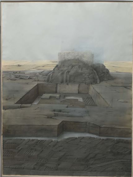 Anna RECKER | Paysage abandonné (1980) | MutualArt