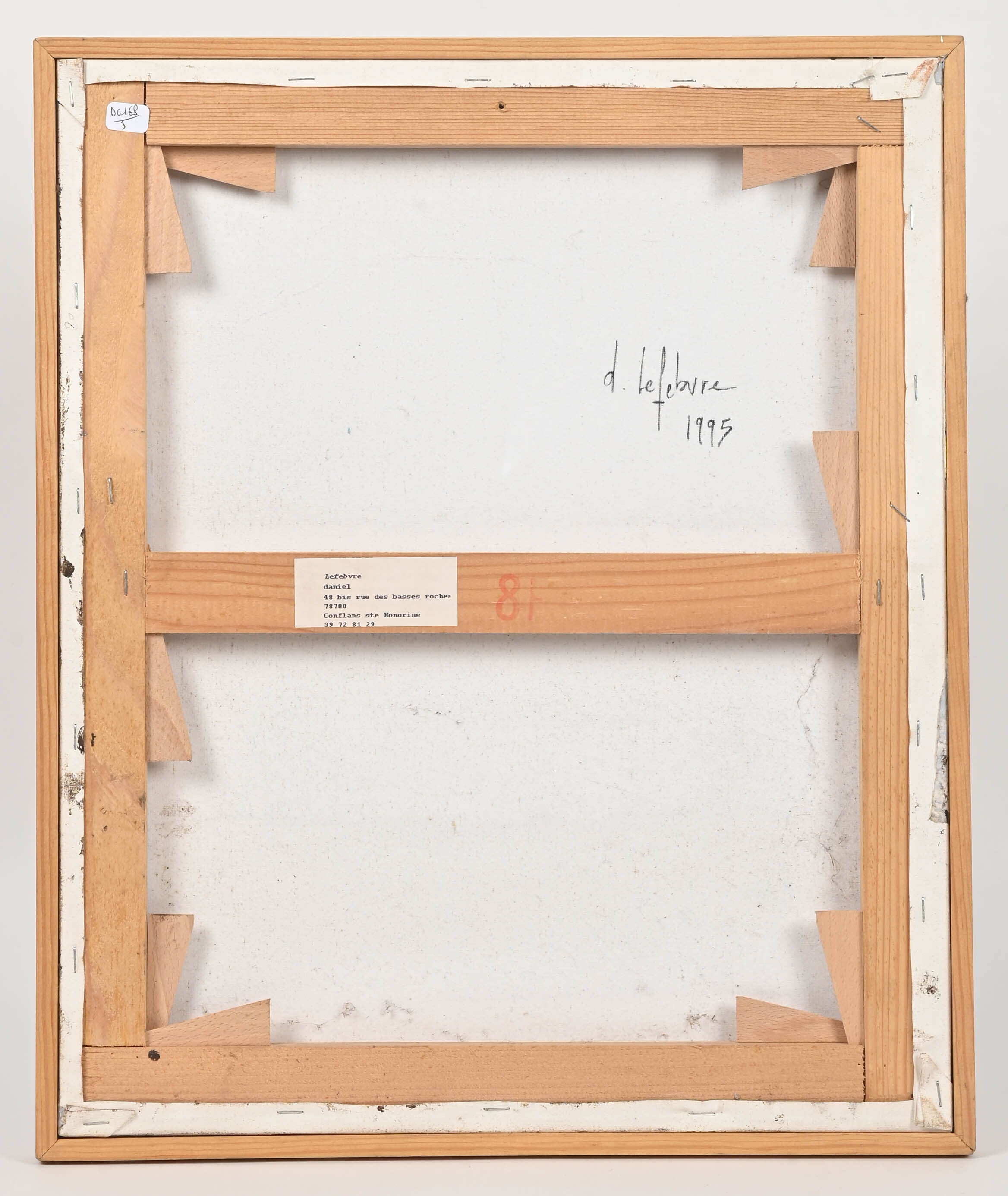 Daniel Lefebvre | Composition abstraite (1995) | MutualArt