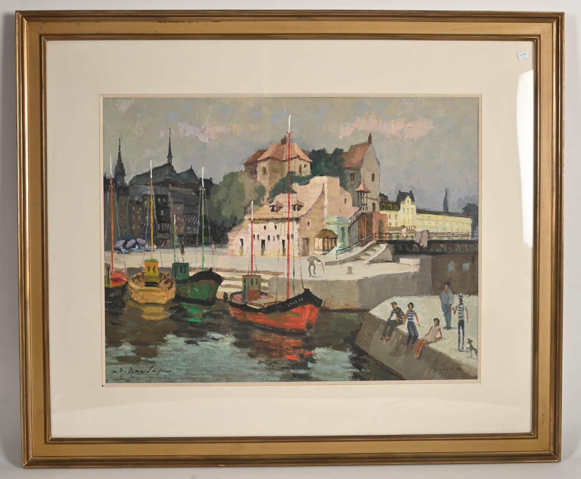 Pierre Boudet | La commanderie à Honfleur | MutualArt