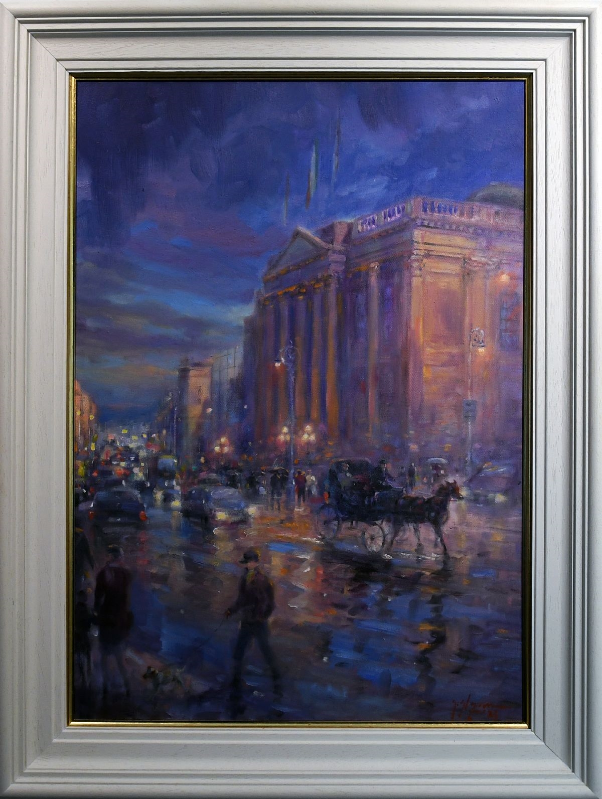 Gerry Glynn | Late Twilight, Lord Edward Street | MutualArt
