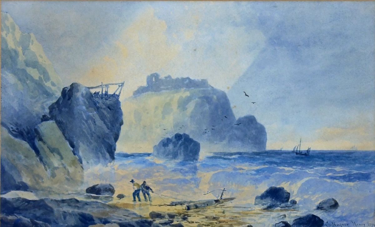 Charles Napier Hemy | The Lizard, Cornwall | MutualArt