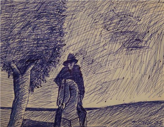 Juan Strom | FIGURA A CABALLO (1977) | MutualArt