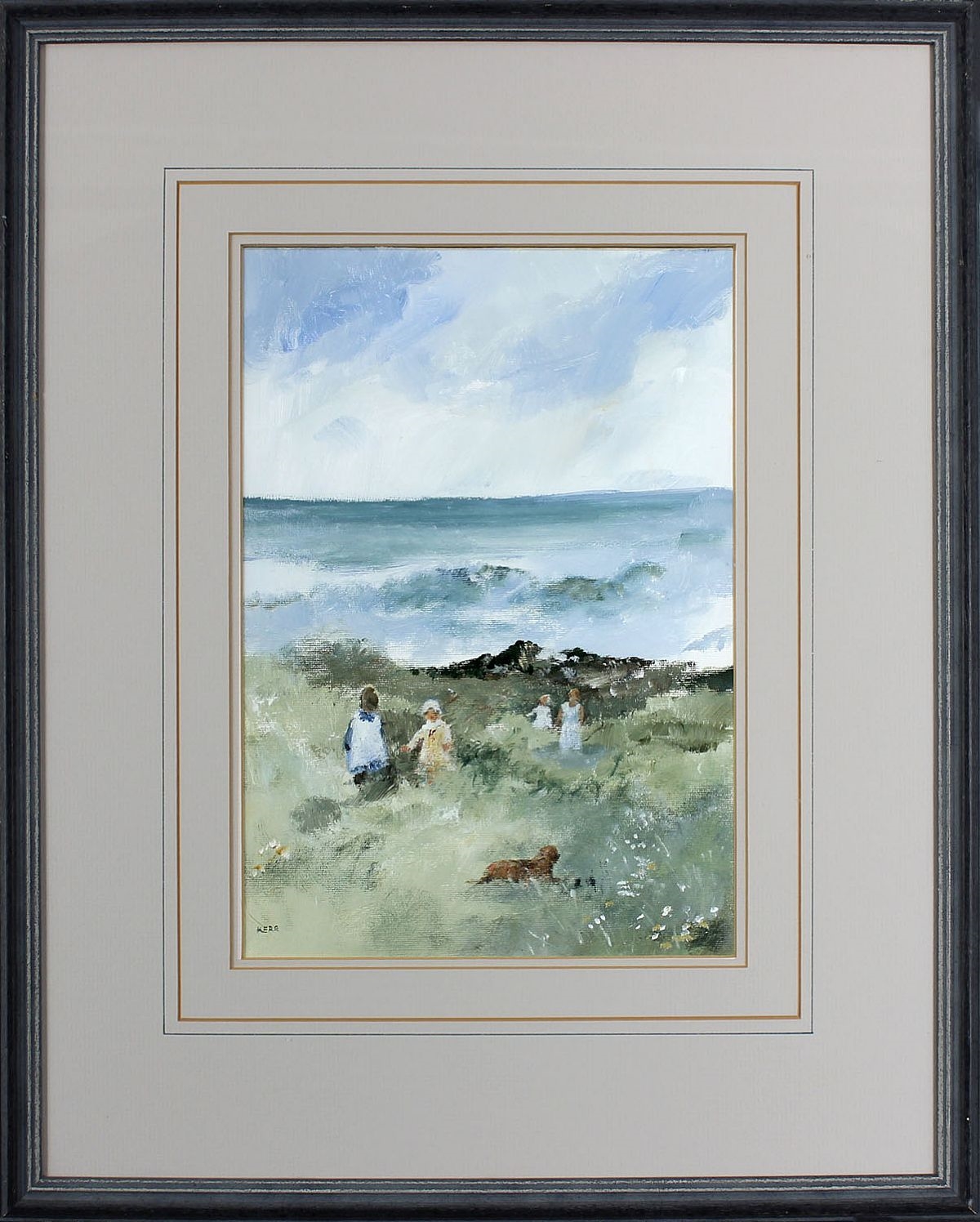 Tom Kerr | Children Playing | MutualArt