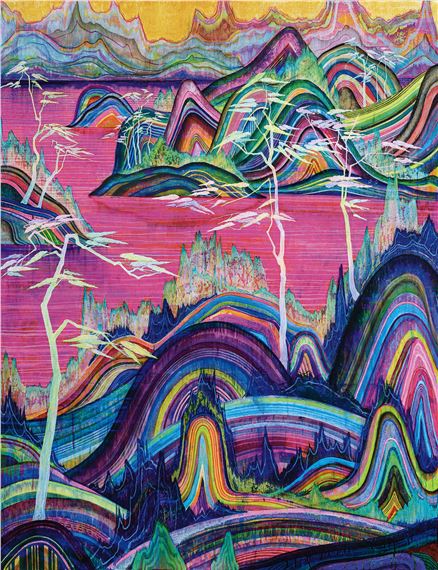 Huang Yuxing | Welcoming Pine | MutualArt