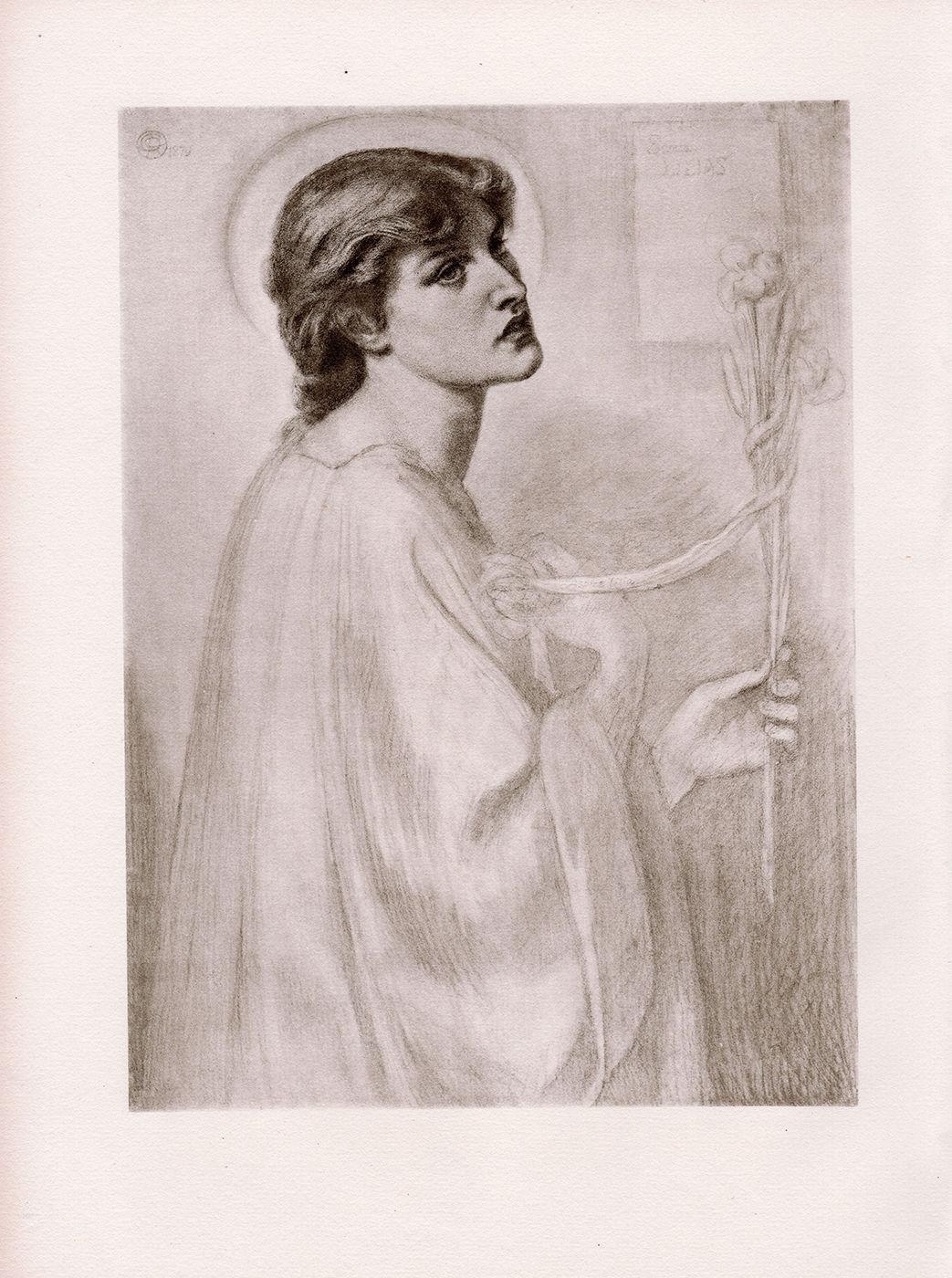 Dante Gabriel Rossetti | Rosa Triplex: A triple portrait of May Morris ...