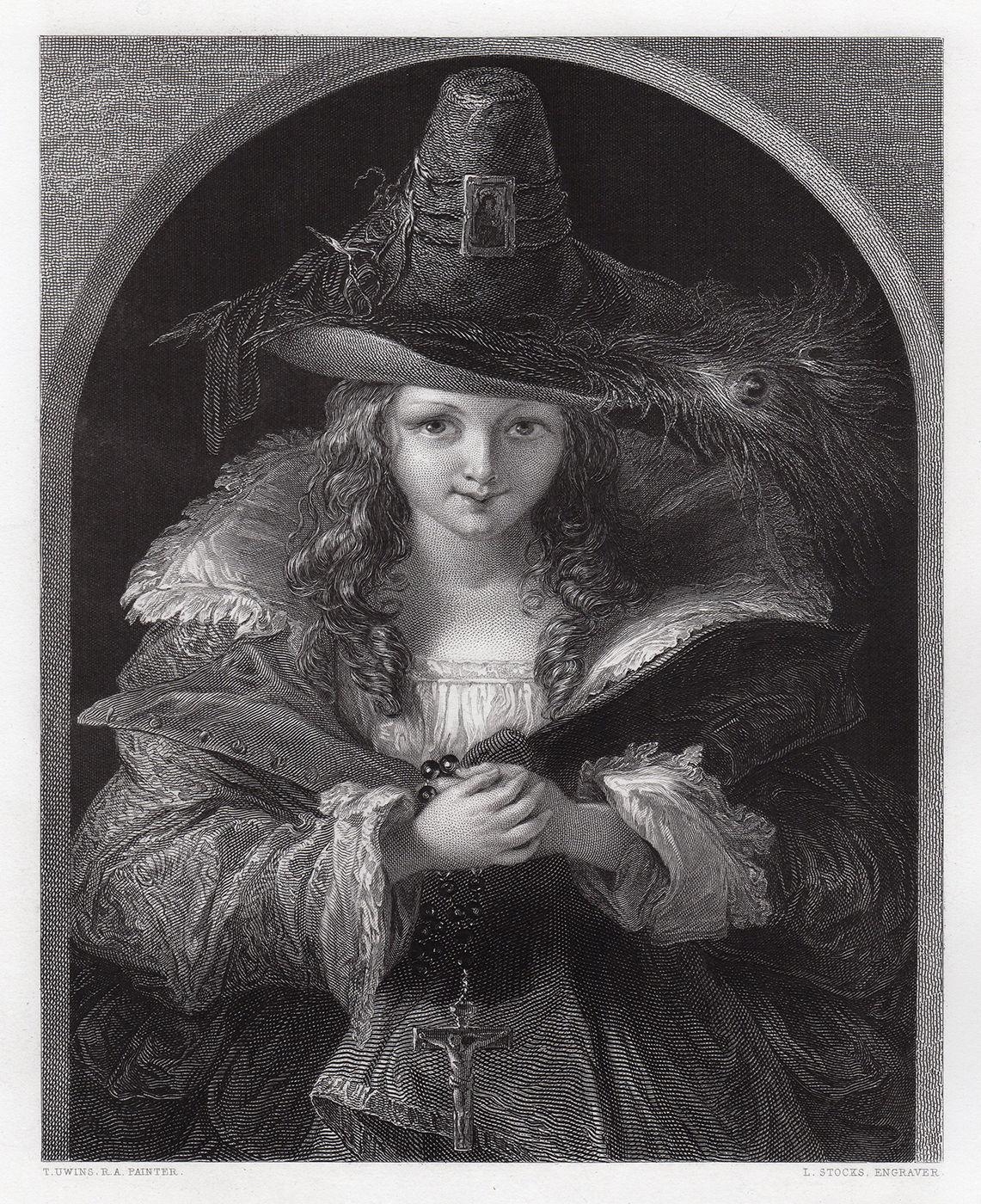 Thomas Uwins | Le Chapeau de Brigand (1849) | MutualArt