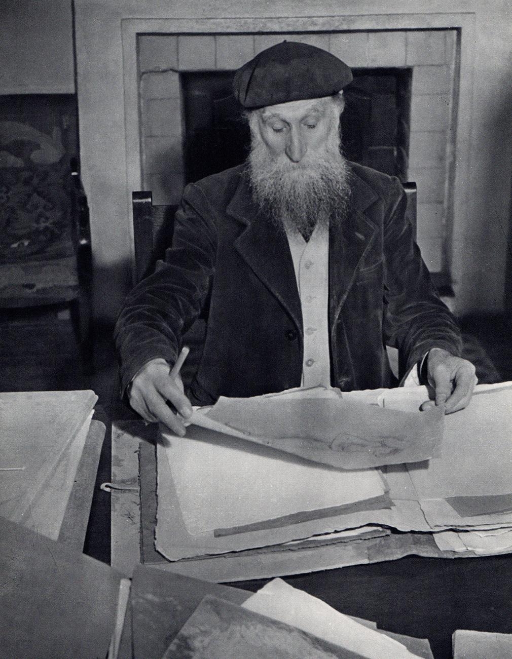 Brassaï | Tramp with his cat | MutualArt