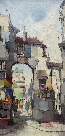 Paul Romier | Archway in Paris | MutualArt