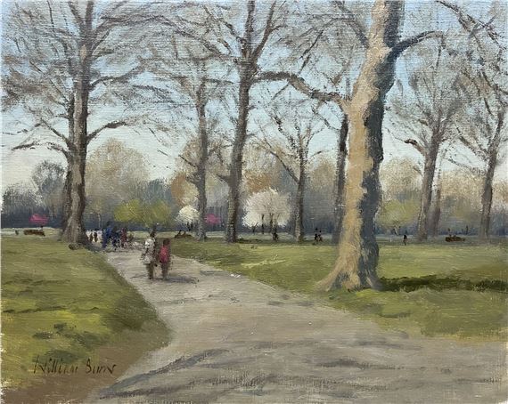 William Burns | Spring in Green Park | MutualArt