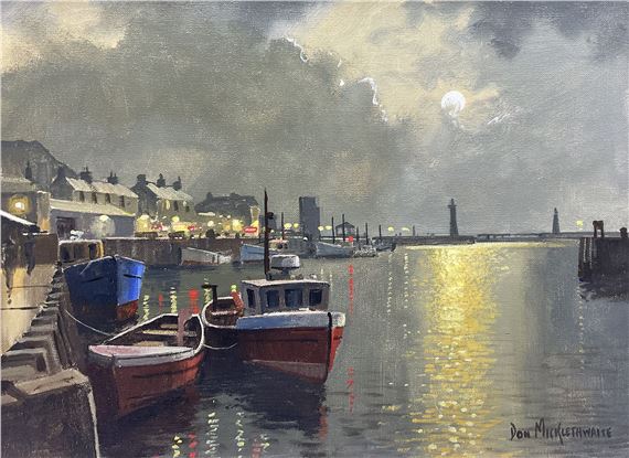 Don Micklethwaite | Whitby Harbour | MutualArt