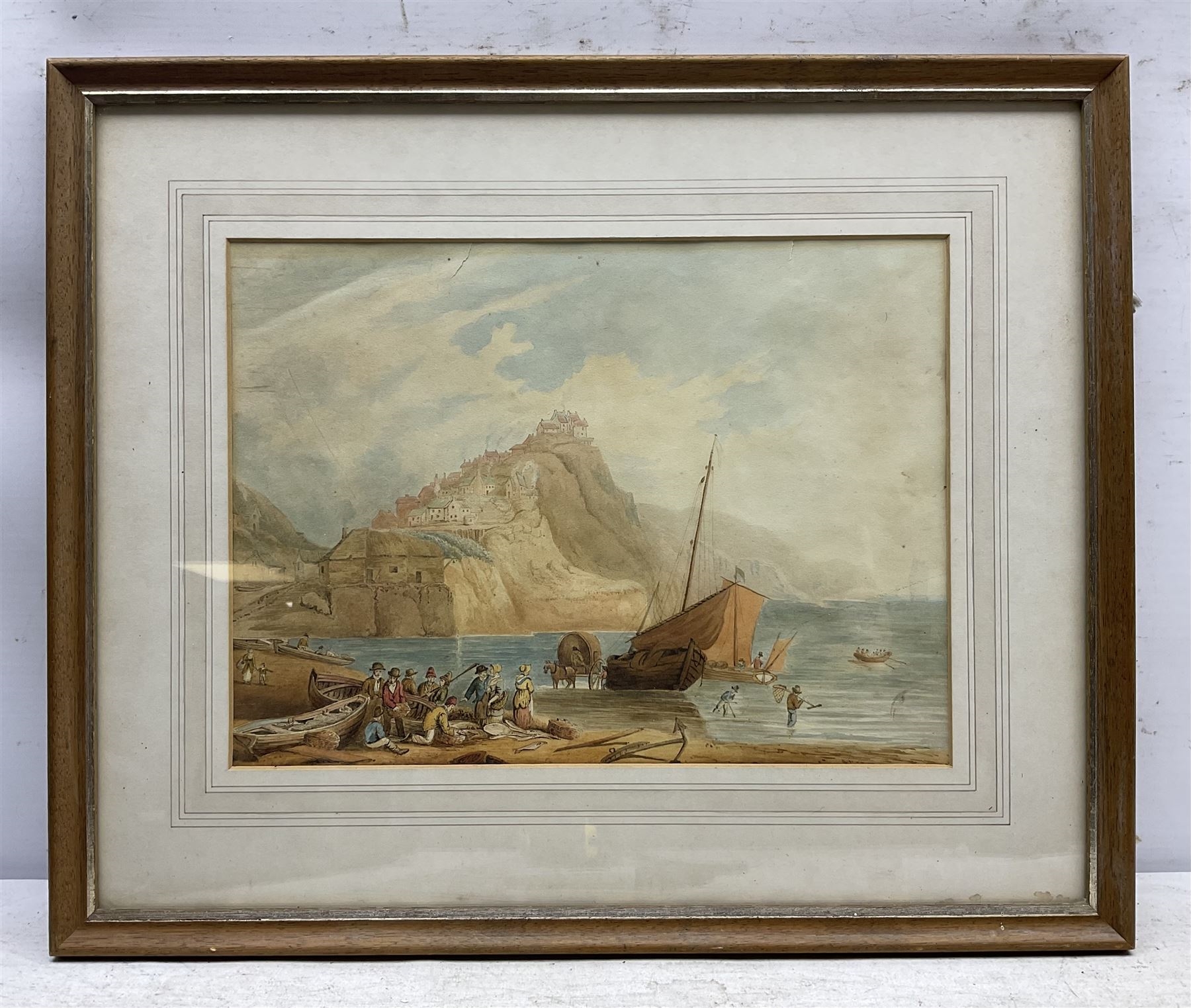 Francis Nicholson | View of Robin Hood's Bay | MutualArt