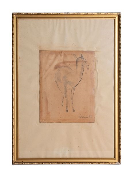 Georges Hilbert | Antelope and Pony (1925) | MutualArt